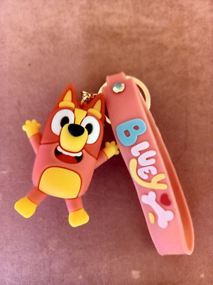 BLUEY - KEYCHAIN/ BACKPACK CLIP-NEXT DAY SHIPPING | eBay