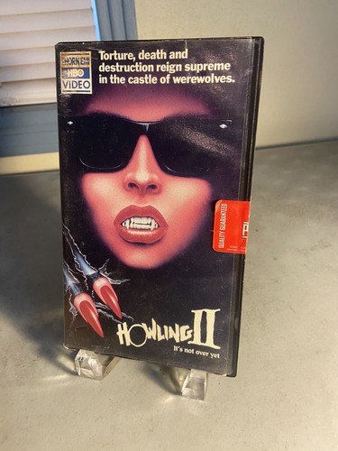 The Howling 2 II VHS Blockbuster Video ClamShell Thorn Emi HBO 80s ...