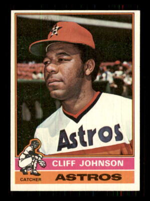 1976 Baseball Topps Cliff Johnson Houston Astros #249 | eBay