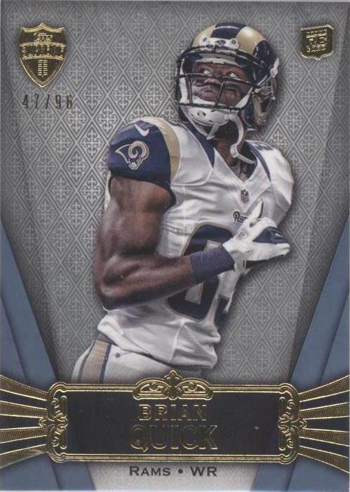 2012 Topps Supreme - Brian Quick #95 Blue /96 (RC) for sale online | eBay