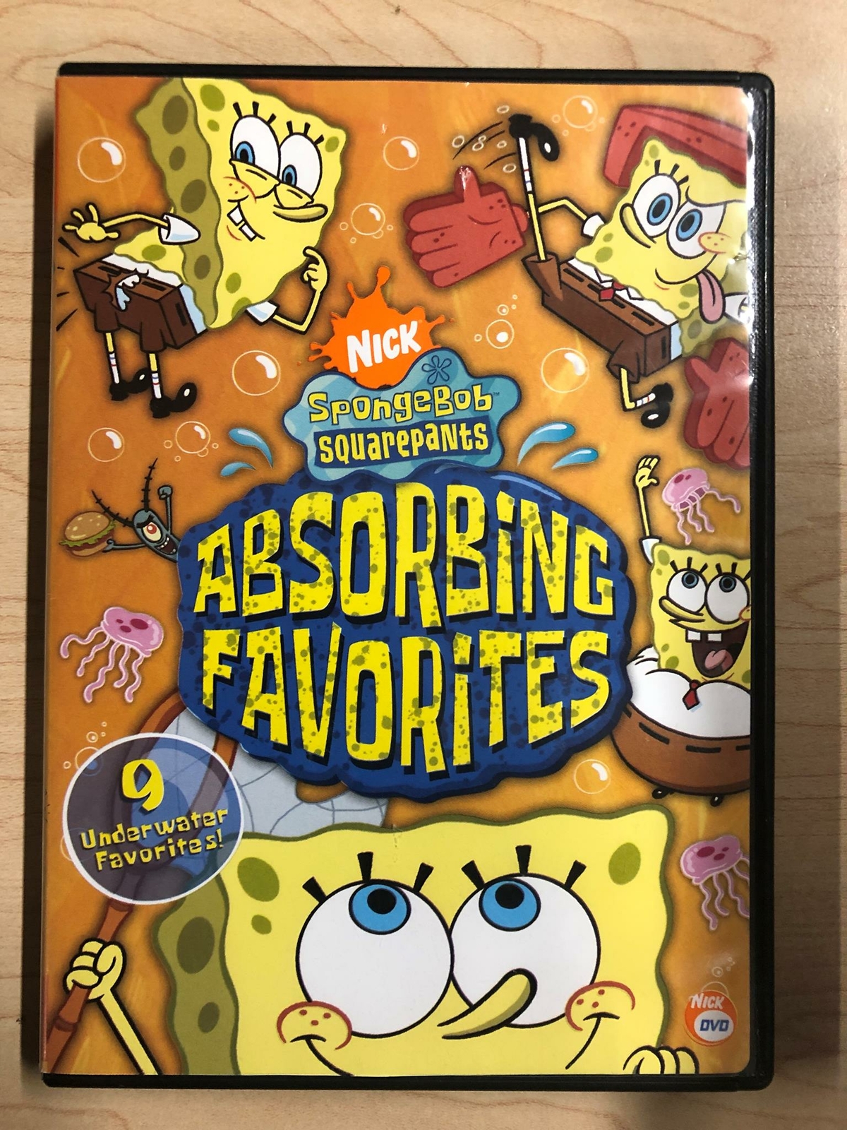SpongeBob Squarepants Absorbing Favorites (DVD, 9 episodes) - I0123 ...