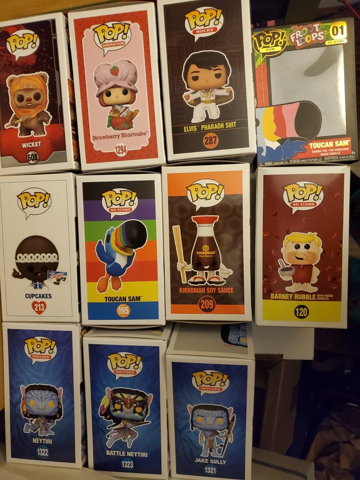 EMPTY Funko Pop! Display Boxes w/ Inserts - MINT CONDITION - Funko Not ...