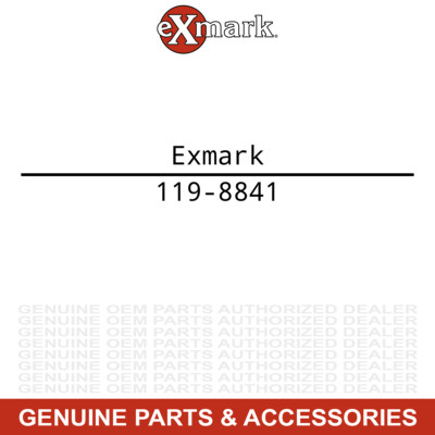 Exmark 119-8841 50 Inch Deck with Decal Assembly Quest E Series | eBay