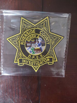 Riverside County Patch | eBay
