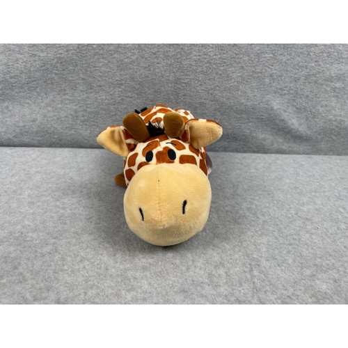 Flip A Zoo Ava Hippo Geo Giraffe Reversible Plush Stuffed Animal 11 ...