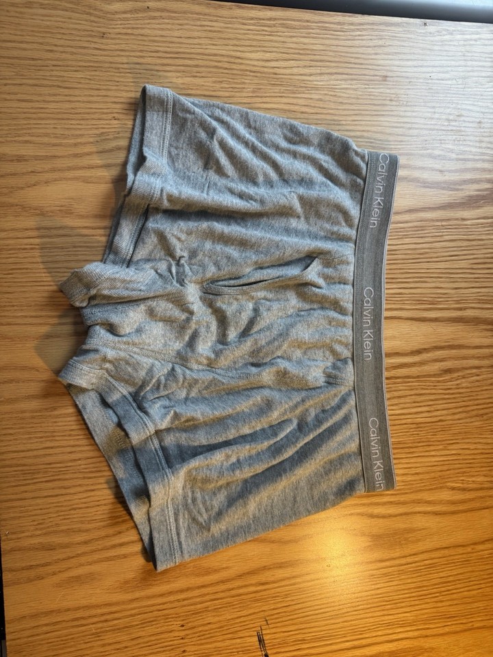 Calvin Klein Men's Gray Brief Underwear Cotton Blend Size L | eBay