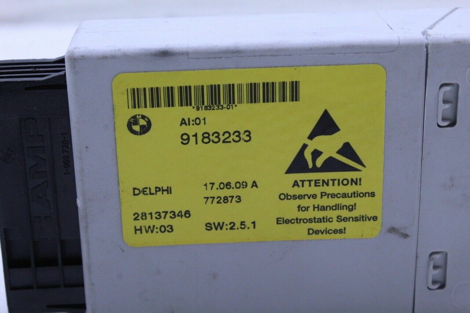 2008-2010 BMW 528i 535i Center Console Switch Module 61319183233 OEM ...