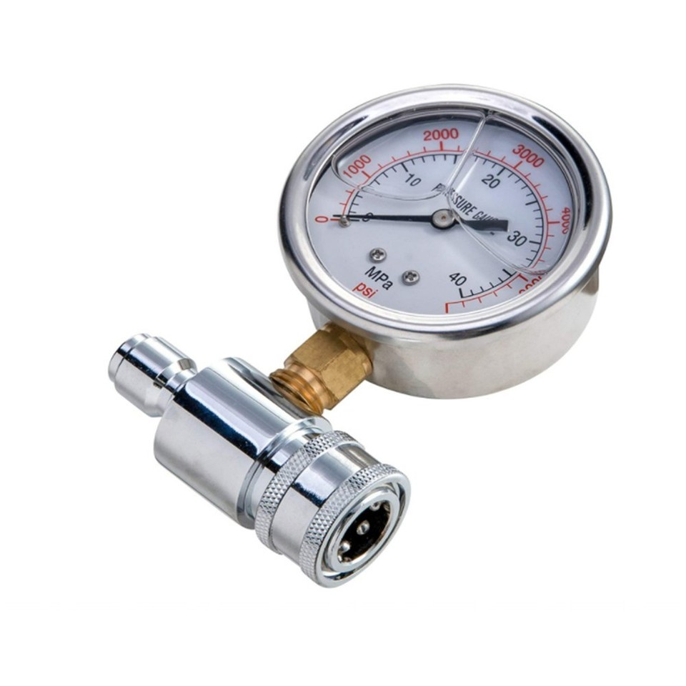 Gauge Gauge Pressure Copper PSI Quick Socket Stainless Steel Vibration ...