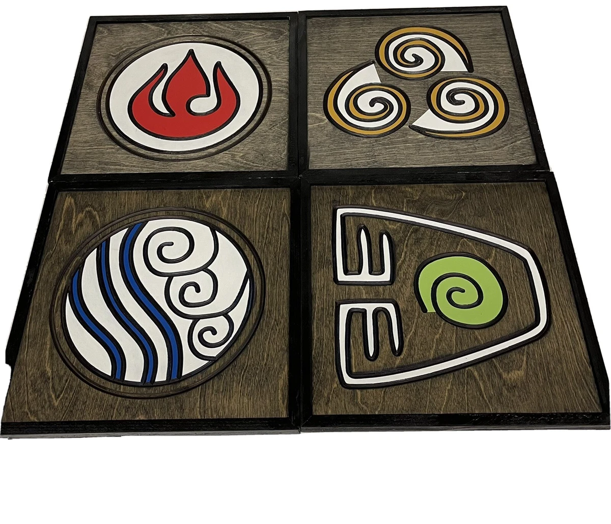 4 Elements Symbols Avatar