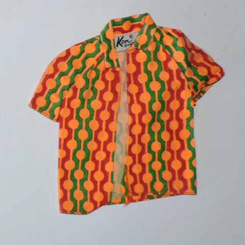 1971 HTF Variation Ken Doll Pak Sun Fun Bright Red Orange And Green ...