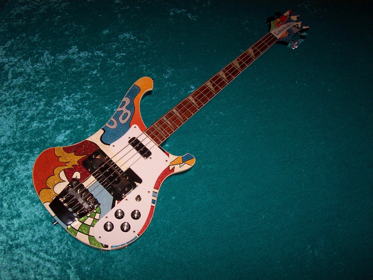 Bass Guitar Paint Designs