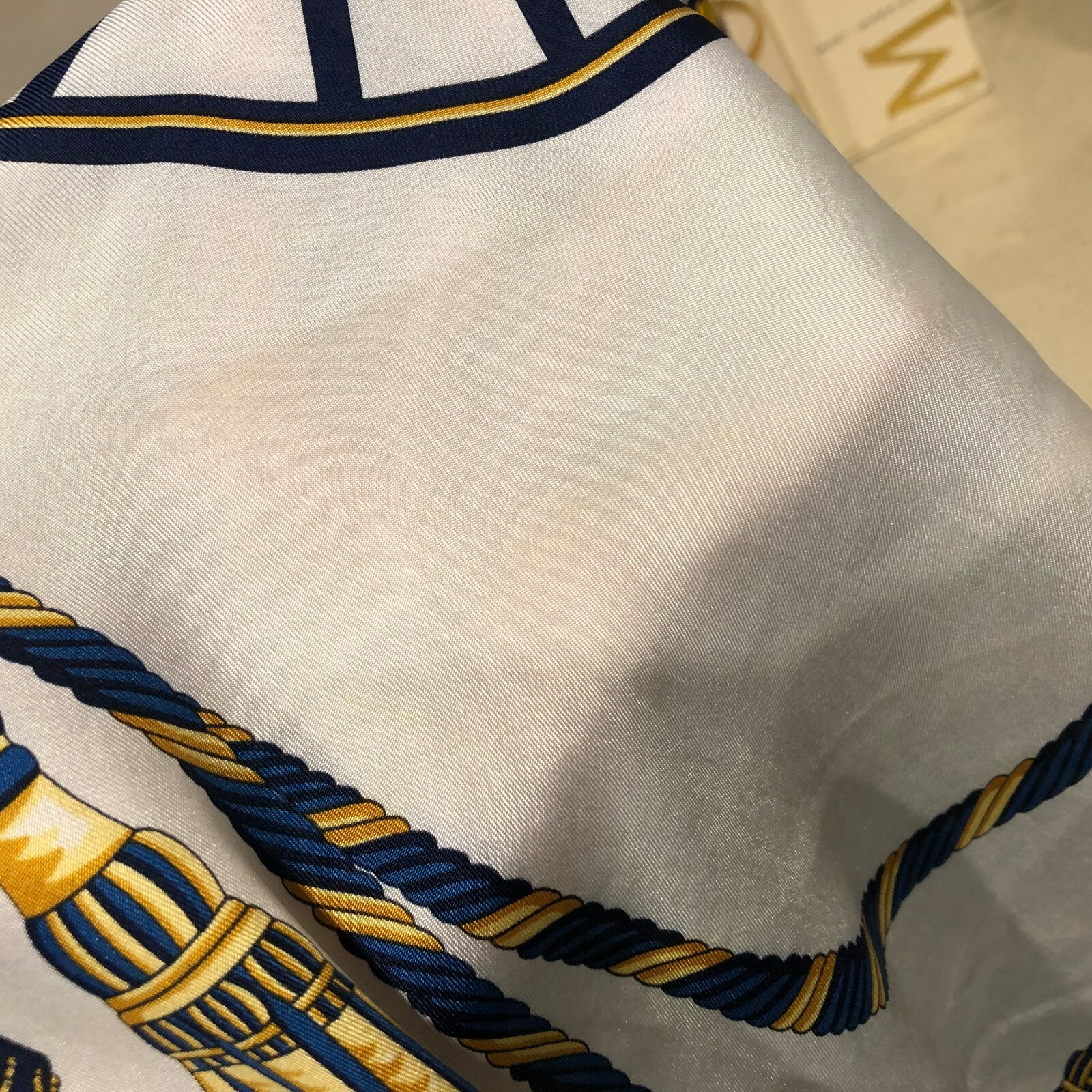 Vintage Royal Palaces Sweden Silk Scarf 77cmx77cm Handroll Hems ...