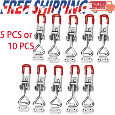 5-10X Latch Catch Clip Clamp Drawer Closet Chest Toolbox Lock Metal ...