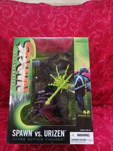 Sealed rare McFarlane SPAWN Regenerated vs URIZEN Deluxe Set Ultra action Figure | eBay