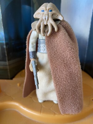 Vintage Kenner Star Wars SQUID HEAD ORANGE CAPE Complete Original 1983 ...