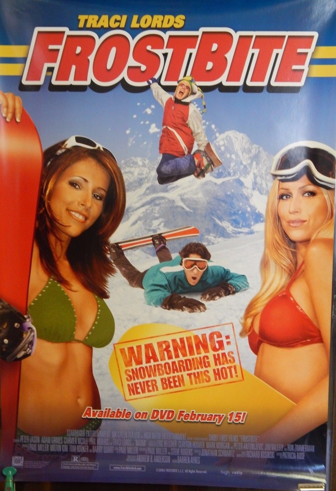 2005 Frostbite Original 27x40 Single Sided Video Poster Traci Lords | eBay