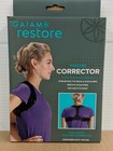 Gaiam Restore Posture Corrector Back Stretcher - Black One Size Fits ...