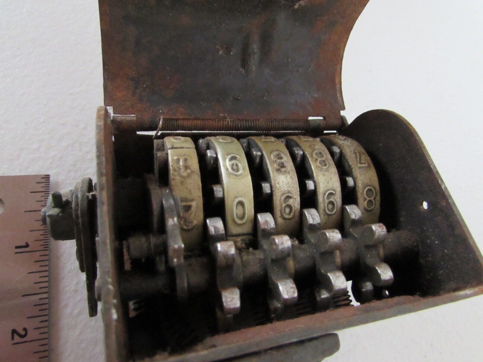 Vintage Redington Counting Machine 5 Register Hay Bale Counter | eBay