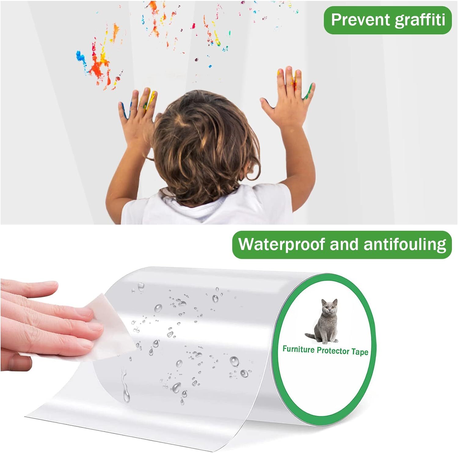 3M Cat Couch Sofa Scratch Guard Stickers Pet Furniture Anti-Scratching ...