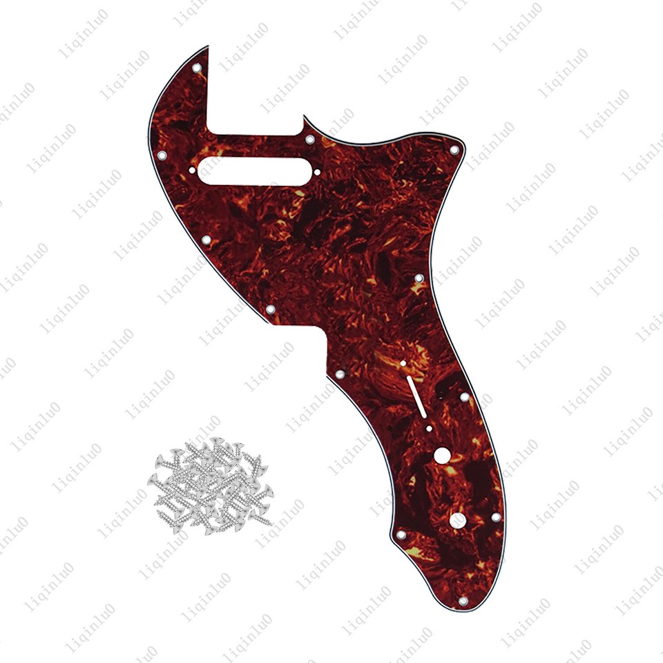 Guitar Pickguard Scratch Plate with Screws For Telecaster Thinline 69 ...