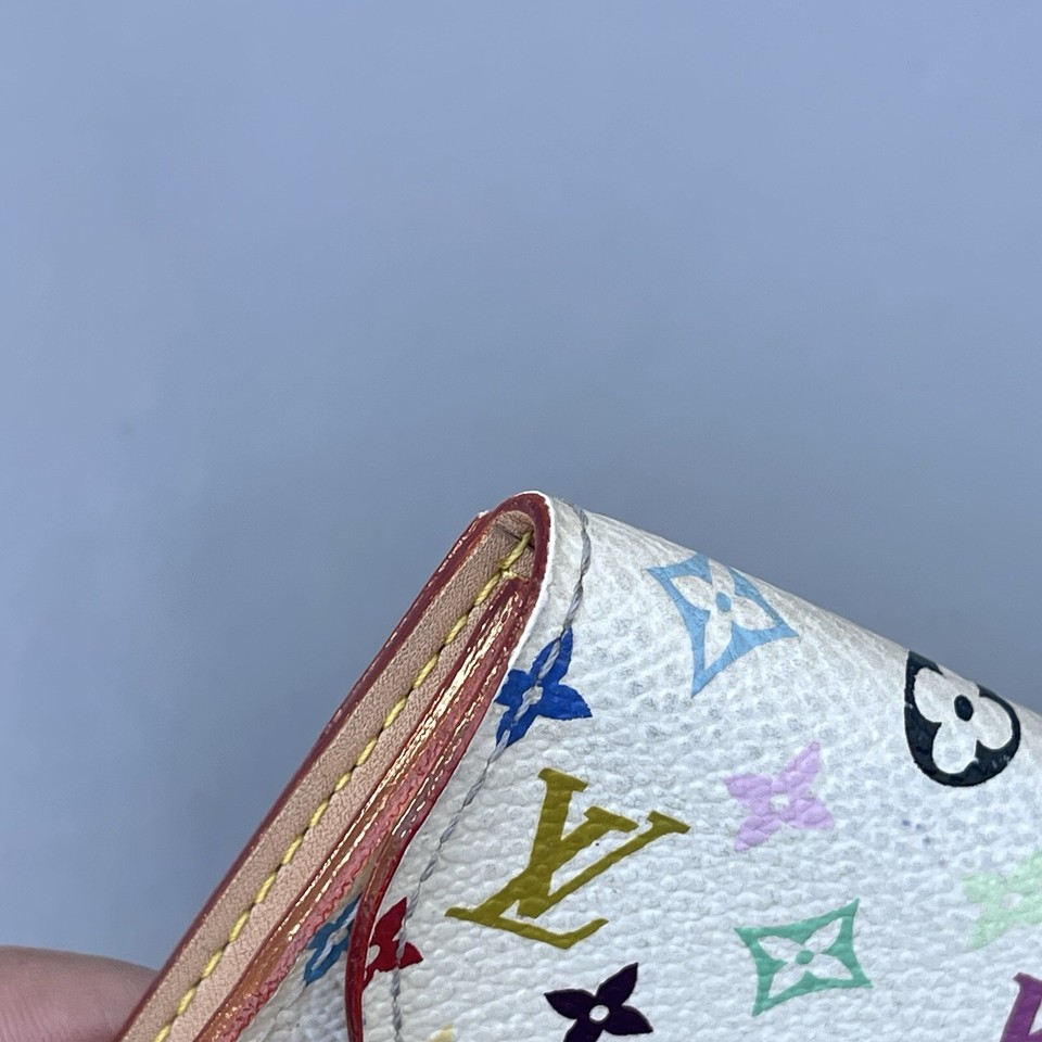 Louis Vuitton Takashi Murakami Snap Card Case Wallet Monogram ...