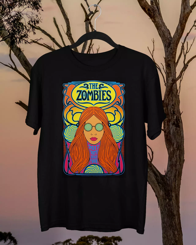 The Zombies Rock Band Black Cotton All Size T Shirt | eBay