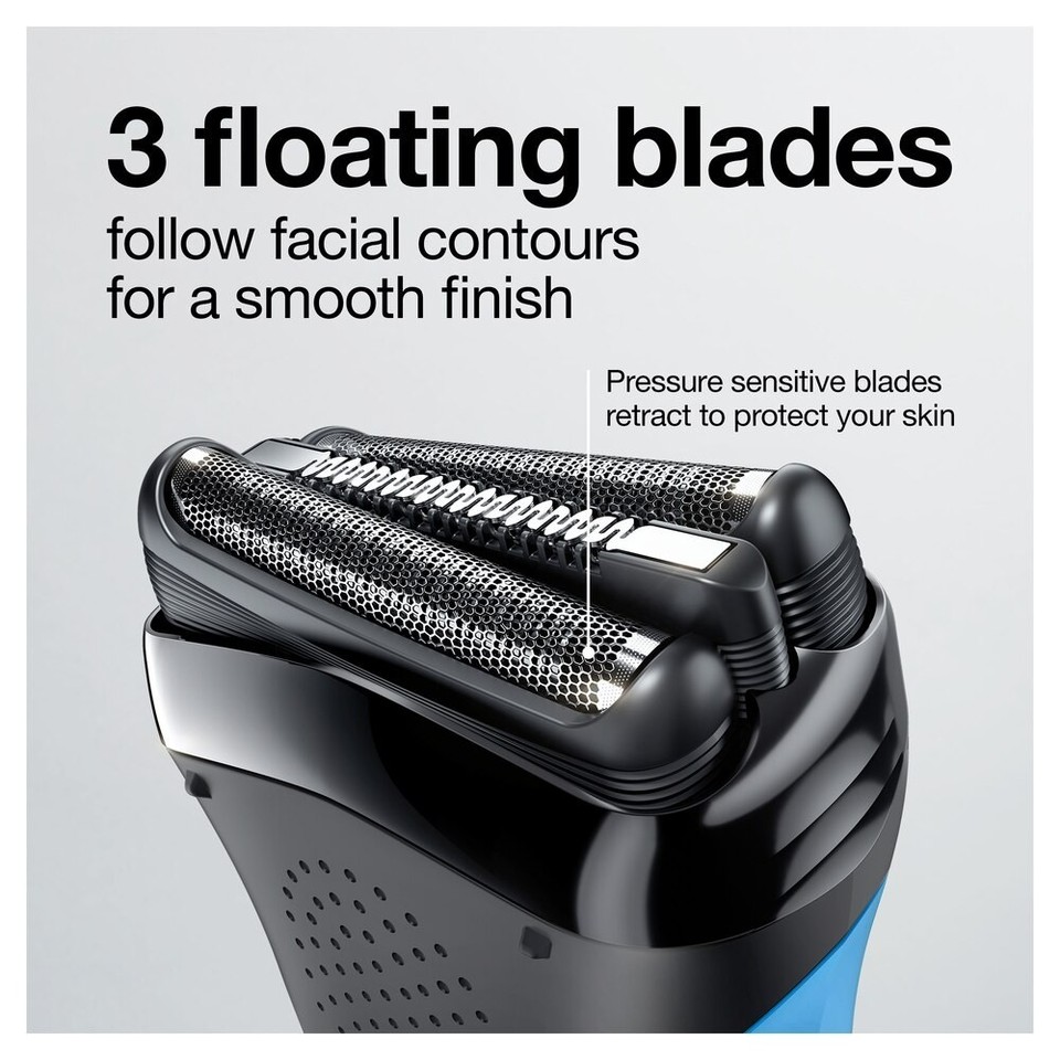 BRAUN SERIES 3 Electric Razor (model 310s) for Men Electric Foil Shaver ...