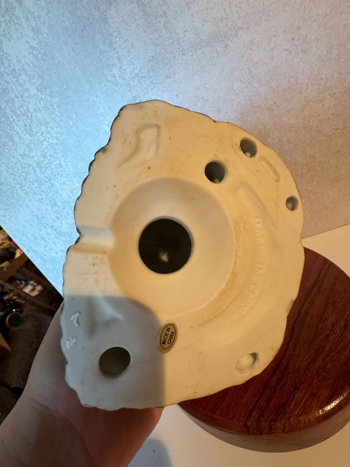 Vintage Spooky Hollow “Haunted Cinema” Lighted Porcelain House ...