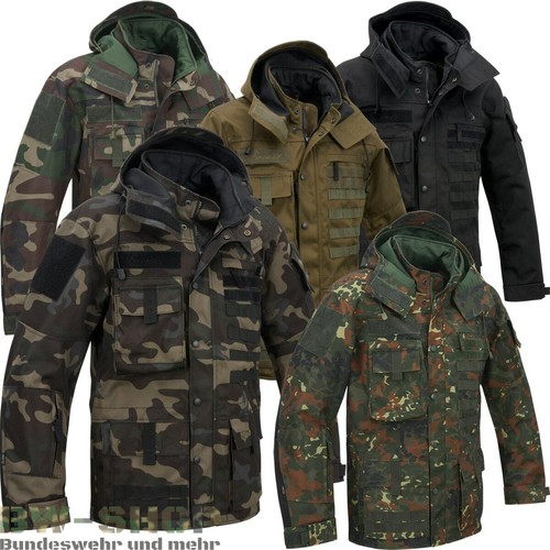 BRANDIT TACTICAL PERFORMANCE OUTDOOR JACKE ARMY NÄSSESCHUTZ OUTDOOR ...