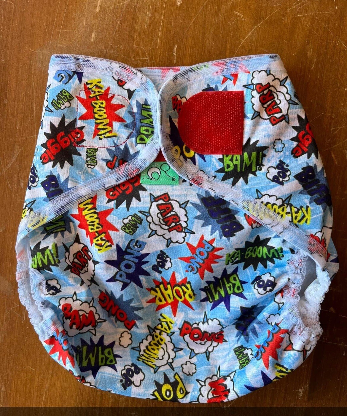 TotsBots Flexiwrap Size 1 NEW! Pooper Hero! Cloth Diaper Cover! | eBay