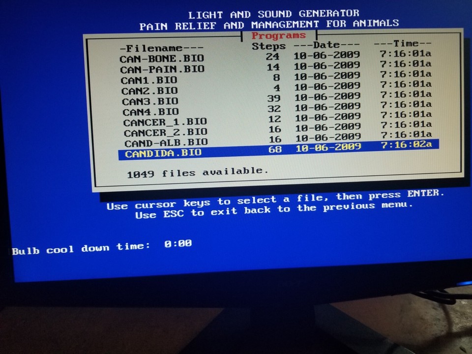 beam ray rife machine with dual plasma bulbs | eBay