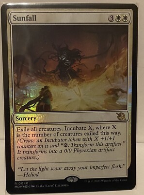 Sunfall 040 March of the Machine (MOM) FOIL MTG engl. | eBay.de
