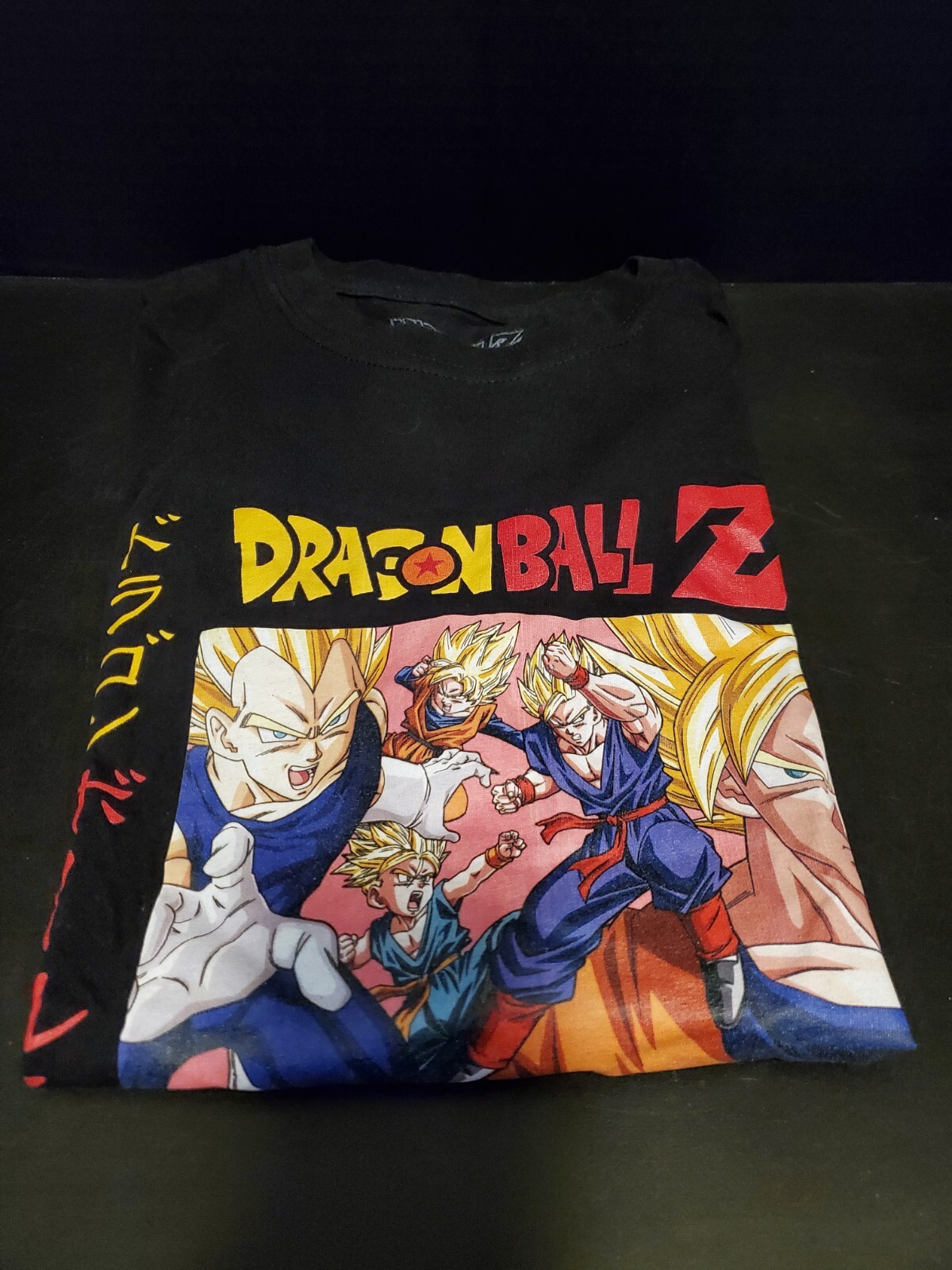 Dragon Ball Z Anime Goku Vegeta Black Graphic Medium … - Gem