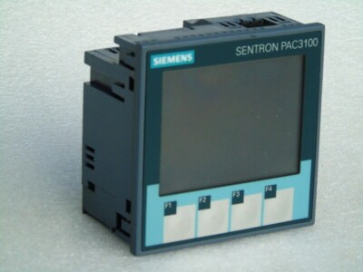 SIEMENS SENTRON PAC3100 DIGITAL MULTIFUNCTION POWER MONITOR METER PULSE ...