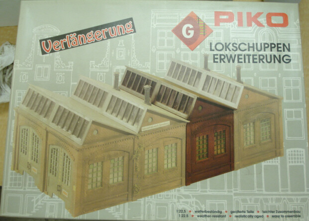 PIKO 62007 G Scale Locomotive Shed Extension Set for sale online | eBay