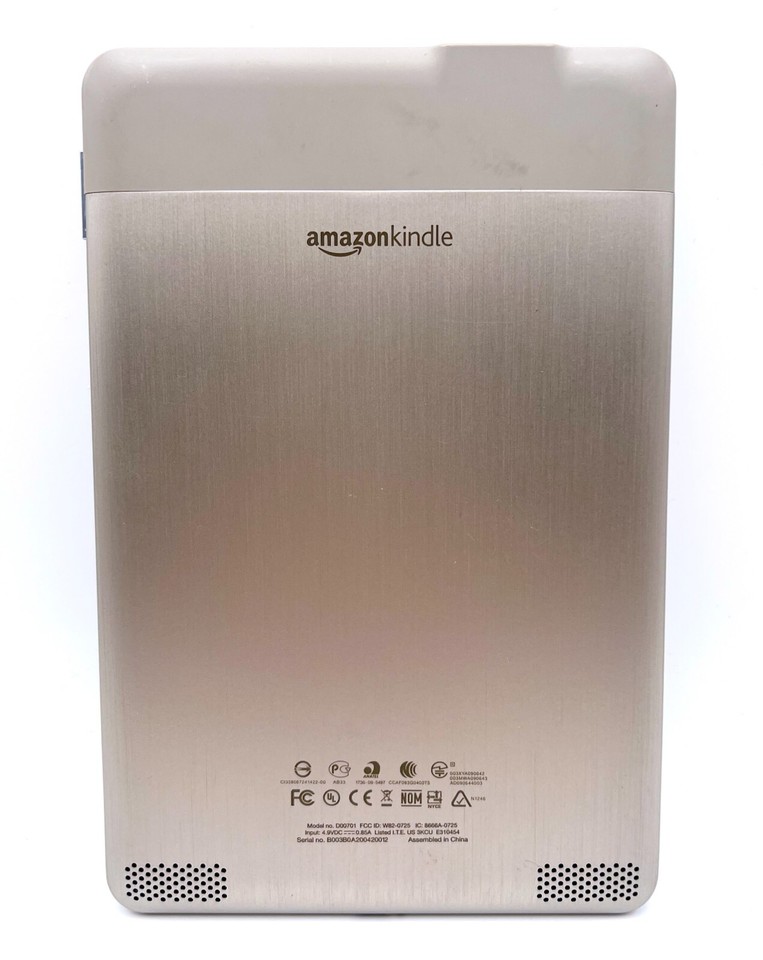 Amazon Kindle 2nd Generation Model D00701 3G, 2GB, Keyboard, White ...