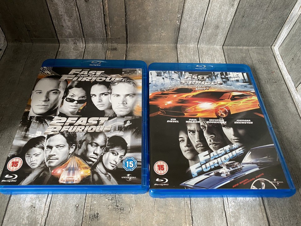 Blu Ray Used - Fast And The Furious Box Set 1-6 - Watched Once | eBay