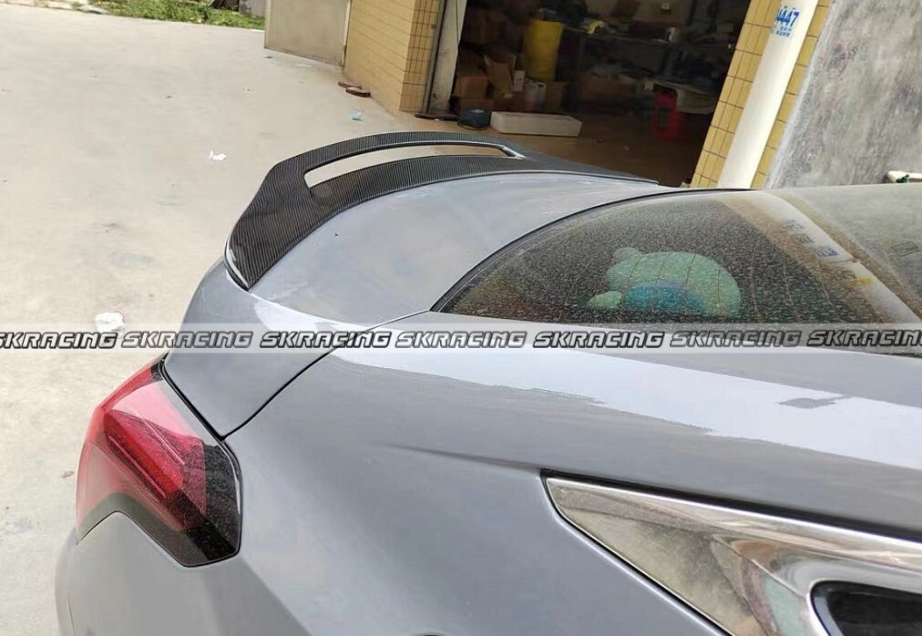 For Cadillac CT5 2020-2022 Real Carbon Fiber Rear Trunk Spoiler Wing ...