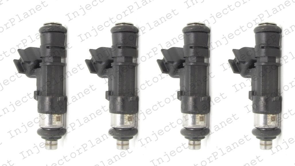 Set of 4 Bosch 0280158284 fuel Injector 2010-2013 Ford Fiesta 1.6L AE8E ...