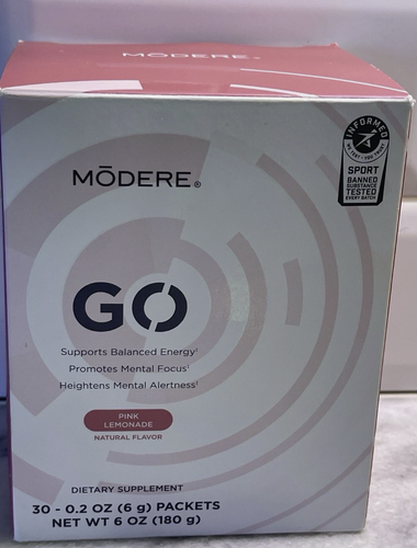 Modere Go Pink Lemonade Dietary Supplements NEW Exp 10/25 | eBay