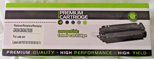 Toner Cartridge Black HP Laser Jet CB435A CB436A 278 285 SEE MODEL #S ...