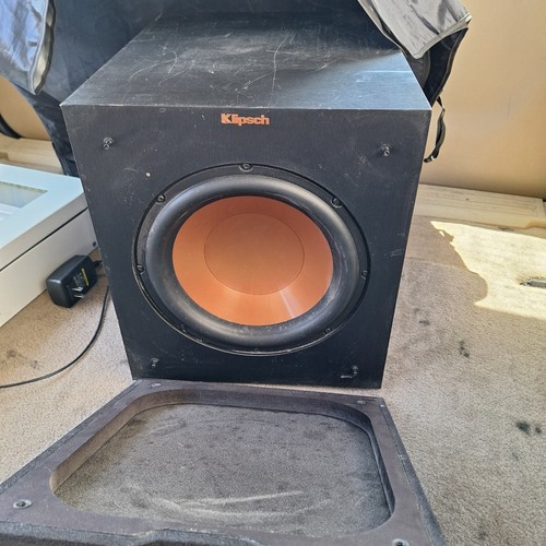 Klipsch R-10SW Passive Subwoofer 10" Copper Spun IMG Driver Front ...