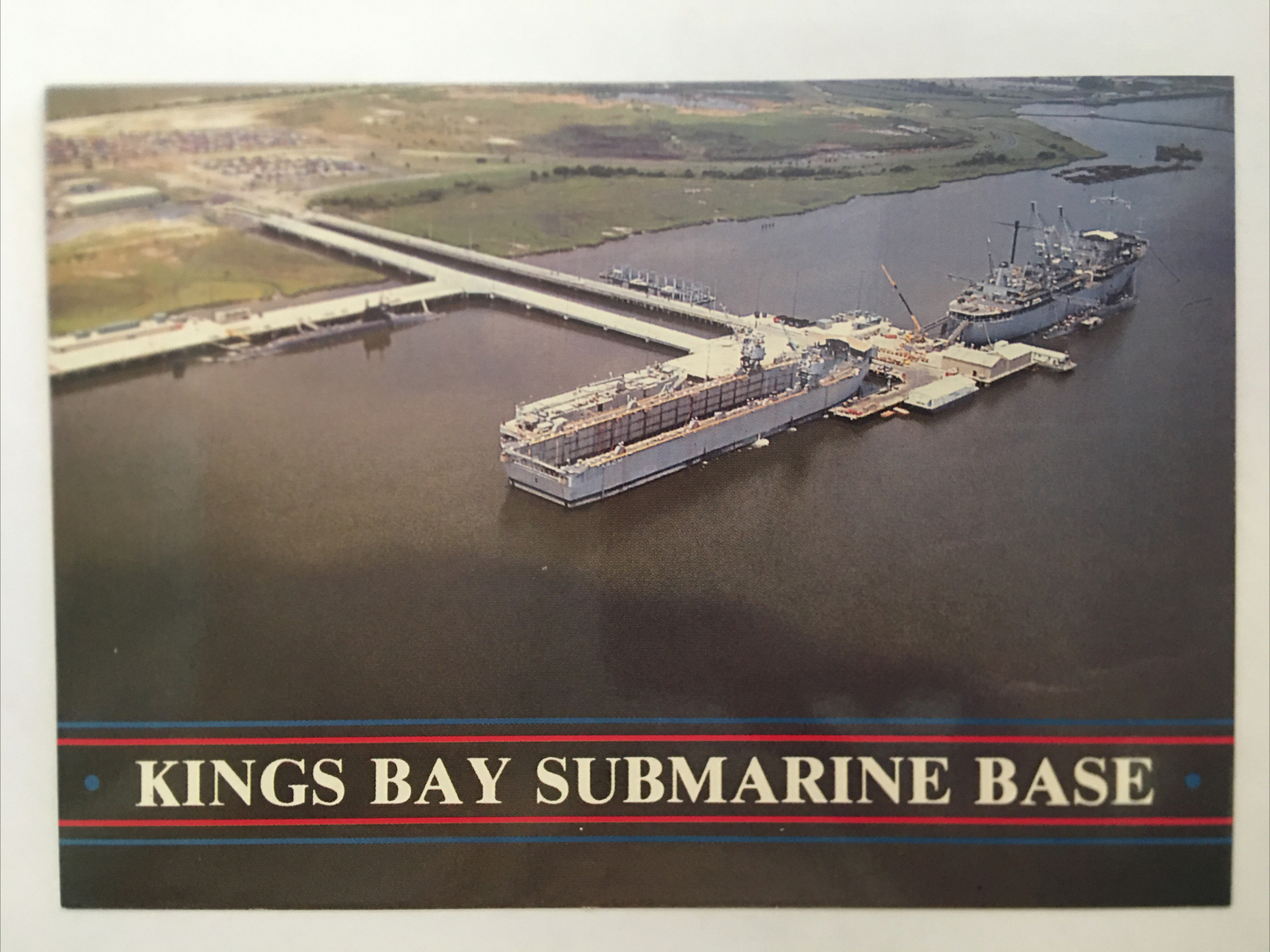 Kings Bay Submarine Base Georgia Vintage Postcard | eBay