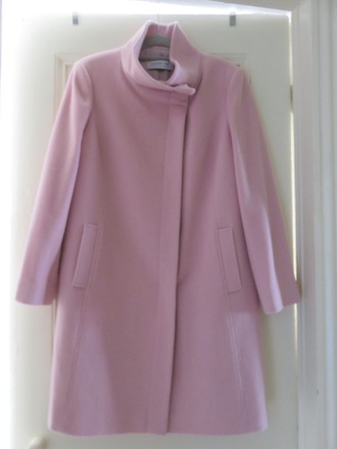Pink wool coat by Jacques Vert. Size 16R. Unworn. | eBay UK