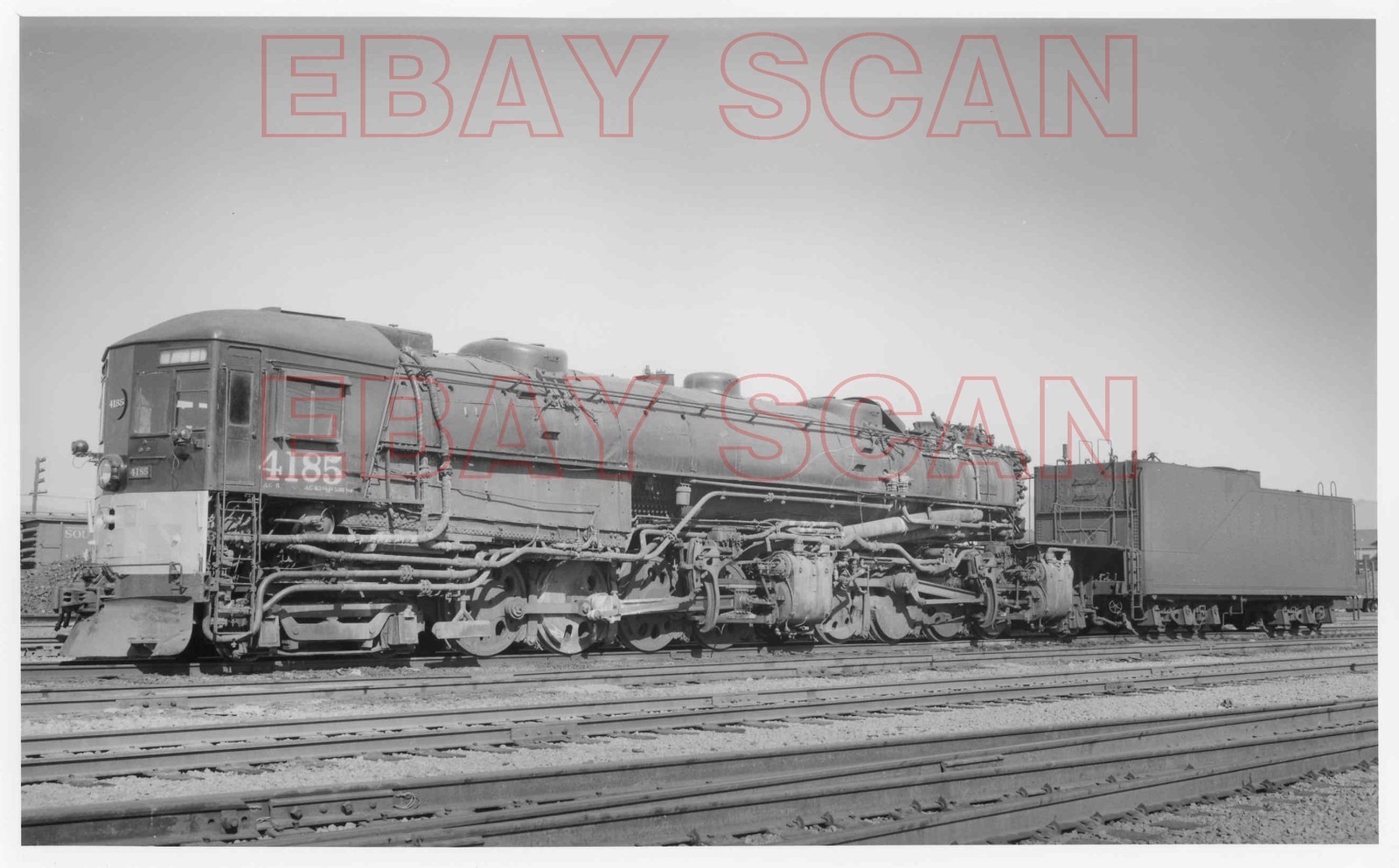 8DD371 RP 1940s/1980s SOUTHERN PACIFIC RAILROAD LOCOMOTIVE #4185 | eBay