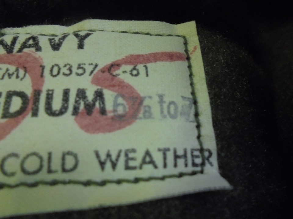 Vintage WWII U. S. Navy Intermediate Cold Weather Cap | eBay