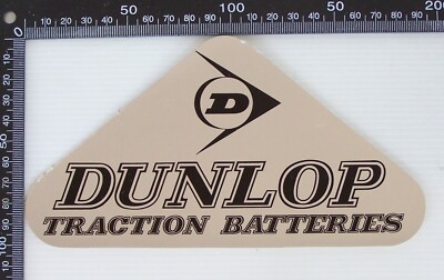 VINTAGE DUNLOP TRACTION BATTERIES AUSTRALIA ADVERTISING SHOP PROMO ...