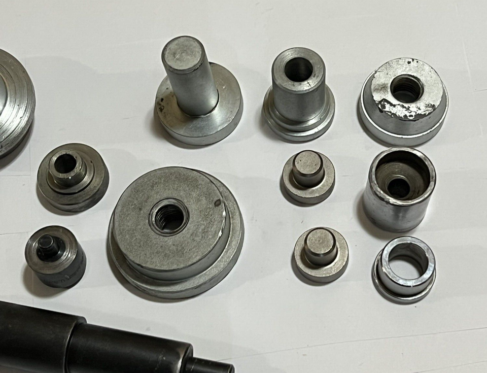 Vintage Kent Moore Suspension Tool 12 pc Set Bushing Bearing Cup Seal ...