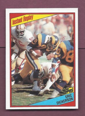 SHARP PACK FRESH 1984 TOPPS FOOTBALL #281 ERIC DICKERSON ROOKIE RC .99 ...