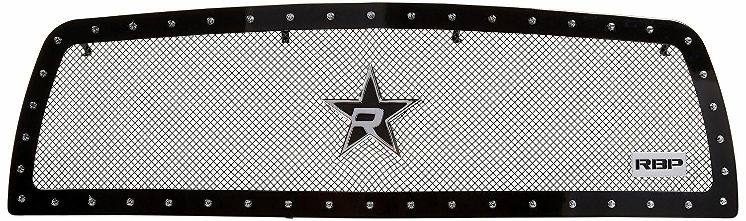 RBP RBP-258460 RX-5 Halo Series Black Studded Frame Main Grille for ...